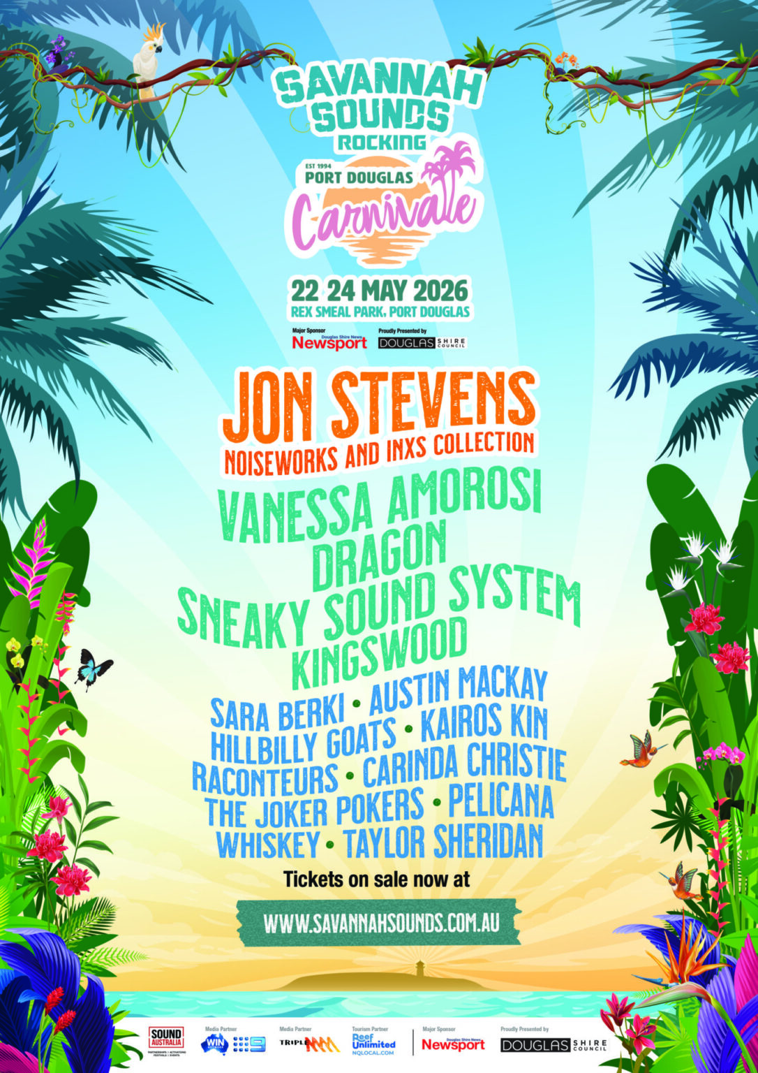 Savannah Sounds | Port Douglas Carnivale